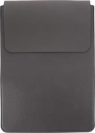 BESPORTBLE Gadpiparty Housse de Protection Rembourr&eacute;e pour Ordinateur Portable 14 Pouces en Cuir PU Gris Fonc&eacute; &Eacute;tui &agrave; Main L&eacute;ger et R&eacute;sistant aux Rayures Sacoche