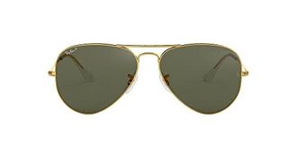 Ray-Ban Ray-ban - Mod. 3025 - Lunettes De Soleil Unisex-Adult, arista (arista)/Crystal Gren Polarized, taille 62