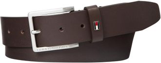Tommy Hilfiger OLIVER 3.5 EXT Gürtel Herren, Braun (Testi Di Moro), 80