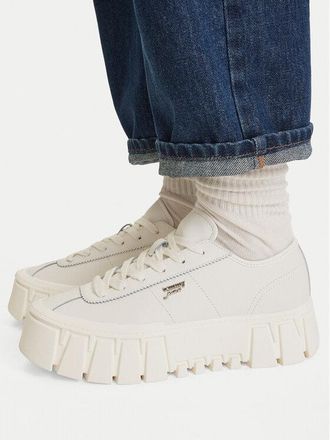 Tommy Jeans Sneakers Tjw Platform Sneaker Leather Lc EN0EN03165 Wei&szlig;