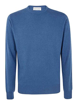 FILIPPO DE LAURENTIIS Pull Col Rond - Bleu