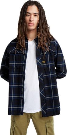 G-Star G-Star Herren CPO Regular Hemd, Mehrfarben (Rinsed Hiroto Check D23583-D747-G709), XXL