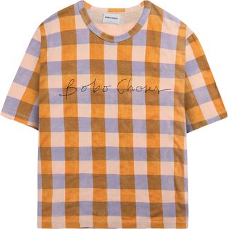 Bobo Choses T-Shirt Coton Bio Carreaux - Collection Femme - Bobo Choses