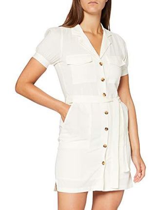 Sparkz Imelda Dress SS Robe, Blanc, L Femme
