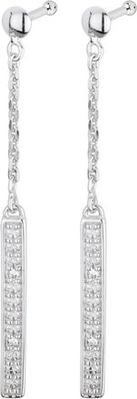 Edenly Diamantohrringe Paris in Weißgold