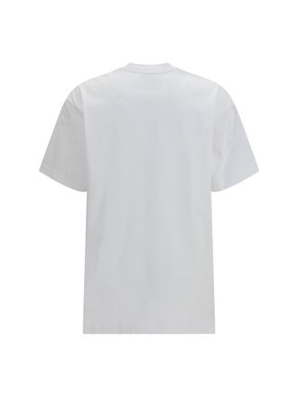 Gucci Womens Ancora G Loved Cotton Jersey T-Shirt White-Green-Mc T-Shirts White/green/mc And Polos