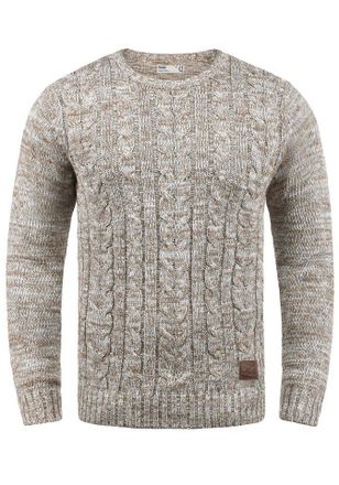 Solid Strickpullover SDPhilemon Strickpulli mit Zopfstrickmuster