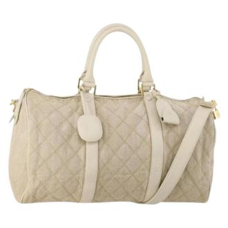 Chanel Pre-owned Boston Bag - - Pre-owned - Damen - Beige - ONE SIZE