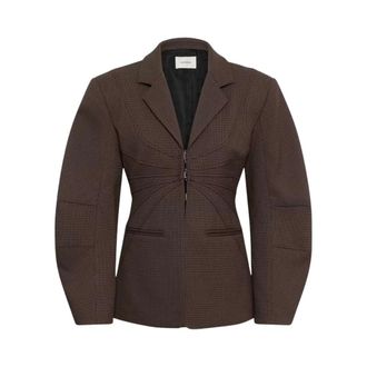 Gestuz Lamia Blazer - Femme - Vestes - Brun - Taille: 44 FR