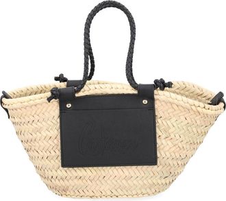 Castaner Womens Mini Shoulder Bag Campania Black Palm Leaf