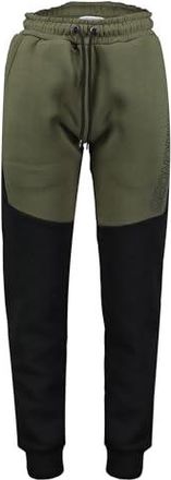 Geographical Norway Moriarty Men Moriarty Men Pantalon Jogging Style - Vetements Sport Confortable Doux - Homme Decontracte Coton - Automne Hiver Printemps Été (NOI Kaki 