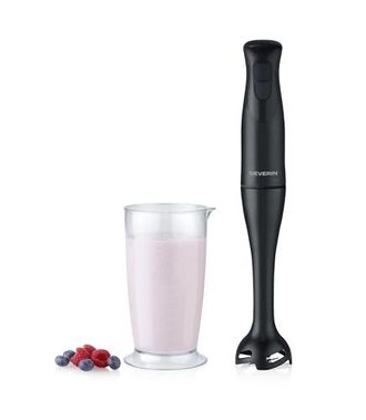 Severin Severin Stabmixer inkl. 700ml Mix- & Messbecher, zum P&uuml;rieren und Zerkleinern, Mixstab, abnehmbarer Mixfu&szlig;, Turbotaste, 2-Klingen, rutschfester Griff,