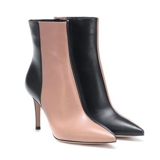 Generic Bottines &agrave; Talons Hauts et Bout Pointu pour Femmes, Bottines &agrave; Talons Aiguilles Sexy avec Fermeture &eacute;clair Lat&eacute;rale, Chaussures &eacute;l&eacute;gantes pour Les Soi