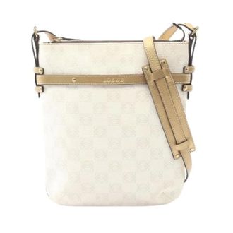 Loewe Pre-owned Repeat Anagram PVC Coated Canvas Leather Shoulder Bag - Femme - Pre-owned - Blanc - Taille: ONE Size