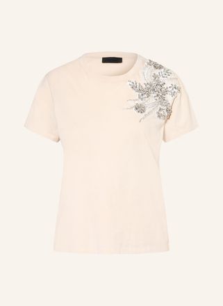 Liu Jo Liu Jo T-Shirt Mit Schmucksteinen beige