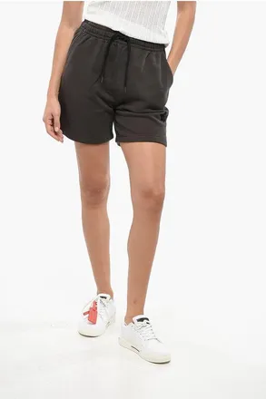 Isabel Marant ETOILE Cotton MIRIANA Shorts with Velvet Monogram size 40