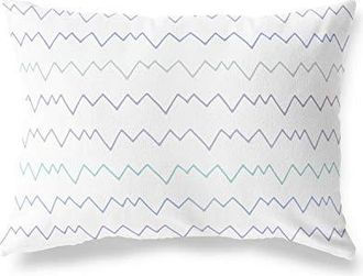 Bonamaison Le Jardin du Lin Kissen Zierkissenbezug Zufälliges Muster Kissenbezug, Weich Bequem, Für Zuhause Autos Büro Sofa Wohnzimmer Couch Schlafzimmer Dekor, 