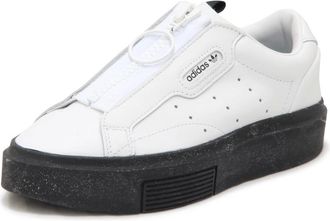 adidas Femme, Sport, Blanc, Taille: 37 1/3 EU Sleek Super Zip
