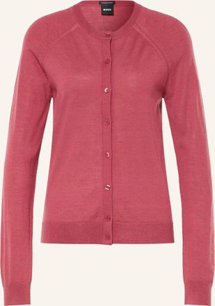 HUGO BOSS Strickjacke Fonami rot