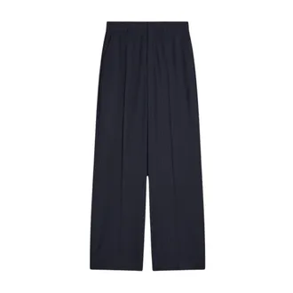 Vanessa Bruno Pantalon Dulce - Femme - Pantalons - Bleu - Taille: 36 FR