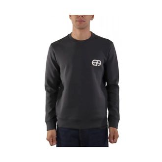 Emporio Armani Logo Sweatshirt - - Sweatshirts & Hoodies - Herren - Schwarzk - M