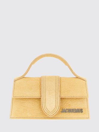 Jacquemus Mini sac Le Bambino en cuir avec logo lettrage m&eacute;tallique