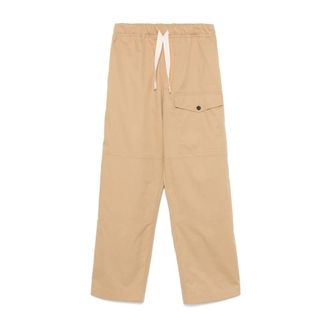 Dries Van Noten Elastische Hosen mit Kordelzug - - Trousers - Herren - Beige - L