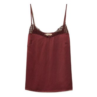 Twinset Femme, Tops, Rouge, Taille: 36 FR Dégustation Top