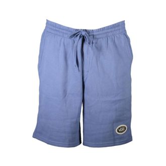Vans Blaue Baumwollfleecehose mit Logo - - Shorts - Herren - Blau - XL