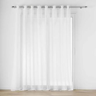 Douceur d'Int&eacute;rieur Carlin &Ouml;senvorhang, durchscheinend (300 x 240 cm), Natur, gewebter Voile