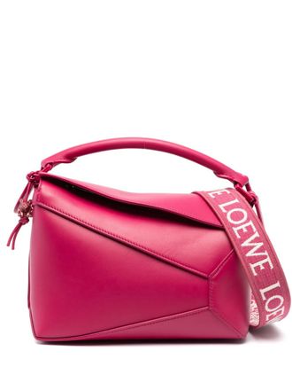 Loewe Kleine Puzzle Edge Handtasche - Rosa
