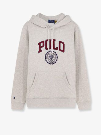Ralph Lauren Hooded cotton blend sweatshirt - POLO RALPH LAUREN - gender_Man