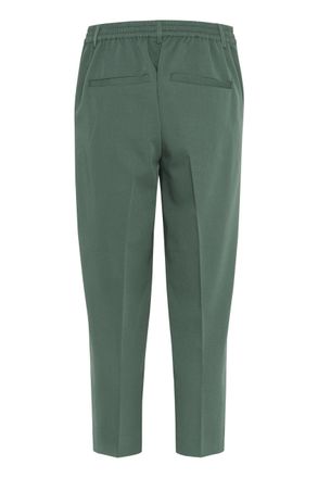 Kaffe Pants Suiting KAsakura Damen Hose 3/4 Capri Casual Arbeitshose Gerades Bein Freizeithose High Waist Caprihose Garden Topiary 40