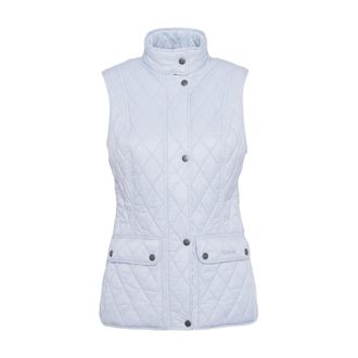 Barbour Femme, Vestes, Bleu, Taille: 36 FR Veste sans manches bleu clair pour femmes