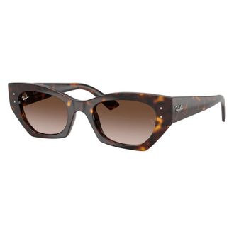 Ray-Ban unisex, Accessoires, Brun, Taille: 52 MM Zena Lunettes de soleil