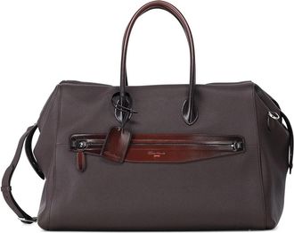 Santoni Businesstaschen & Reisegep&auml;ck - Weekender aus Leder - Gr. unisize - in Braun - f&uuml;r Damen