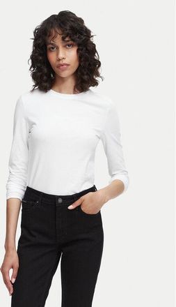 Guess Bluse W4YI22 J1314 Wei&szlig; Regular Fit