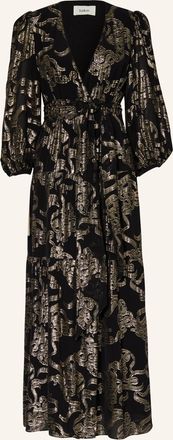 BA&SH Ba&Sh Wickelkleid Baddie Mit Glitzergarn schwarz