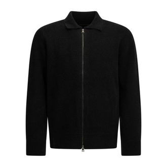 Tagliatore Keidai Rei&szlig;verschluss-Strickjacke - - Knitwear - Herren - Schwarzk - M