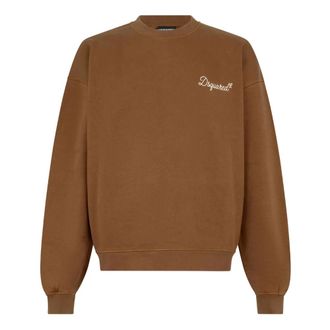 Dsquared2 D2 Signature Sweatshirt - - Sweatshirts & Hoodies - Herren - Braun - M