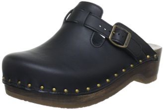 Berkemann Riemen-Toeffler 00402-900 Unisex-Erwachsene Clogs & Pantoletten, Schwarz (schwarz 900), EU 36 1/3(UK 3.5)