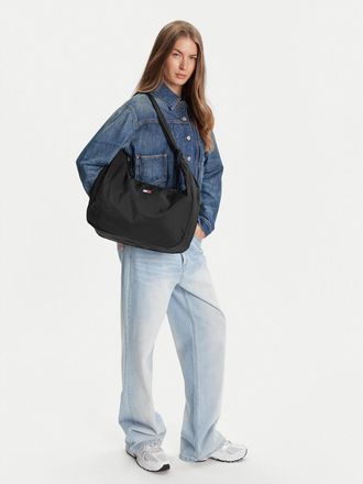 Tommy Jeans Handtasche Tommy Jeans Tjw Urban Large AW0AW17569 Schwarz