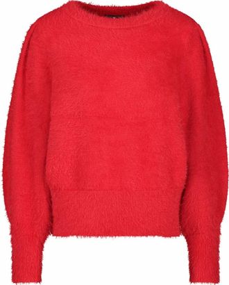 Monari Vielseitige Sweatshirts & Hoodies f&uuml;r jeden Anlass - - Knitwear - Damen - Rot - M