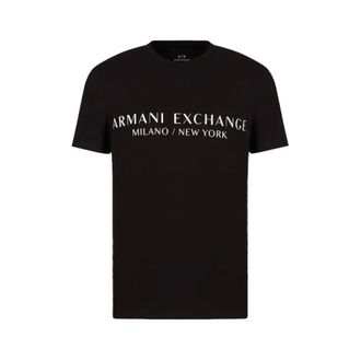 A|X Armani Exchange Homme, Tops, Noir, Taille: S Milano Chic T-shirt Noir