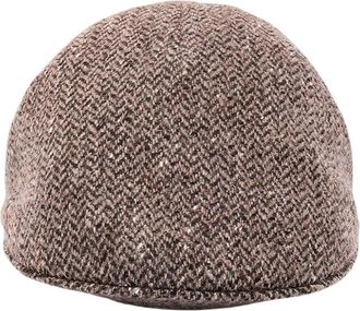 Brunello Cucinelli Wollm&uuml;tze mit funkelndem Motiv - - Accessories - Damen - Braun - S