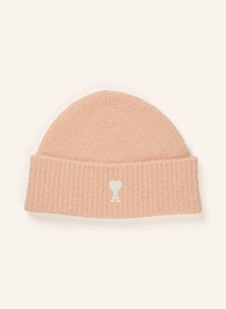 Ami Ami Paris M&uuml;tze Mit Alpaka rosa
