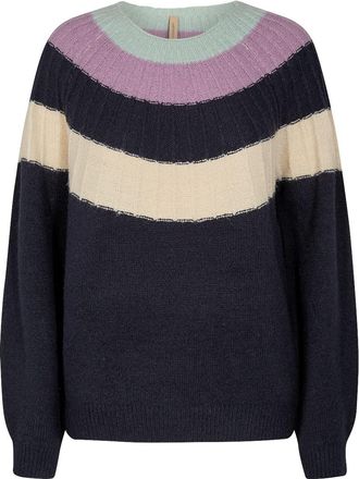 Soyaconcept Soya Concept Damen Soyaconcept SC-Benita 1 Pullover, 6910 Navy Combi, Small