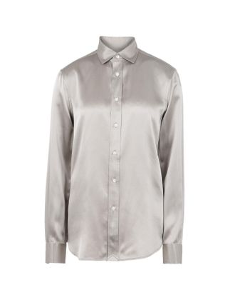 Ralph Lauren Silk Charmeuse Shirt