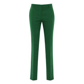 Max Mara Femme, Pantalons, Vert, Taille: 36 FR Pantalon cigarette