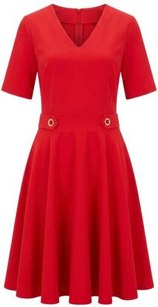 Trussardi Robe Courte - Femme - Robes - Rouge - Taille: 38 FR